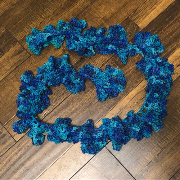 Accessories | Ruffled Crochet Boa | Poshmark